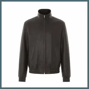 Valentino Garavani Leather Jacket - Black