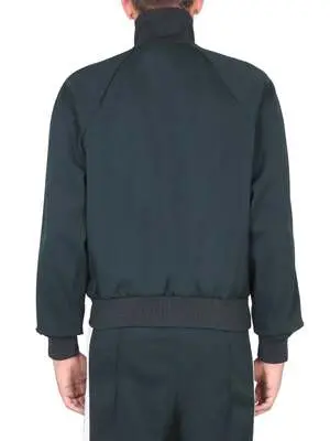 Bottega Veneta High Neck Suit Jacket - Blue