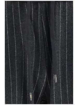 Herno Pinstripe Drawstring Pants