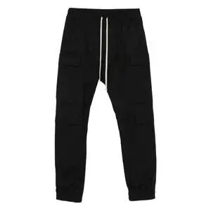 Rick Owens Trousers Tapered Trousers - Black