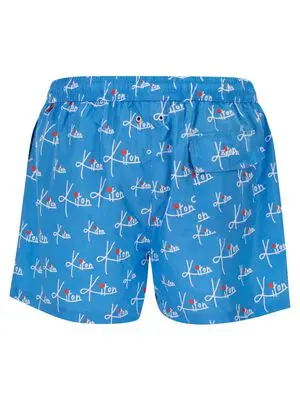 Kiton Short Patterned Swim Boxers