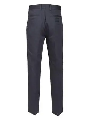 Fendi Gabardine Cigarette Trousers - Blue