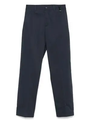 Fendi Gabardine Cigarette Trousers - Blue