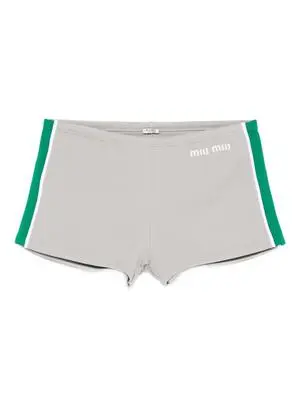 Miu Miu Nylon Shorts - Multicolor