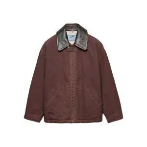 Prada Jackets Oversized Jackets - Brown