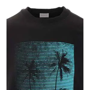 Balenciaga Logo Sweatshirt With Palm Tree Print