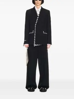 Off-White Virgin Wool Trousers