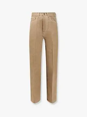 Celine Boyfriend 002 Cotton Trousers - Multicolor