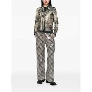 DIESEL® Neutrals Jackets Leather Jackets