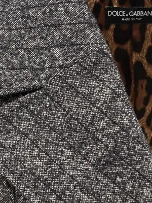 Dolce & Gabbana Wool Blend Striped Double-breasted Blazer - Multicolor