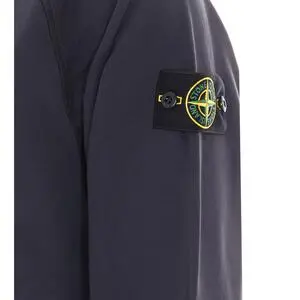 Stone Island Logo Sweatshirt - Blue