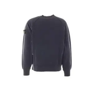 Stone Island Logo Sweatshirt - Blue