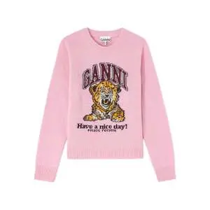 GANNI Knitwear Jumpers - Pink