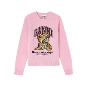 GANNI Knitwear Jumpers - Pink