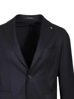 Tagliatore Wool And Silk Suit - Blue