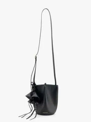 Givenchy Nano Snap Leather Crossbody Bag - Black