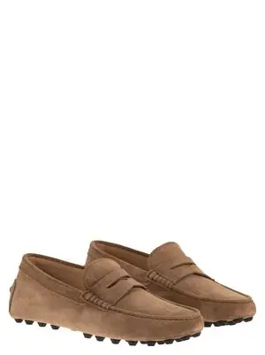 TOD'S Suede Moccasin Moccasin