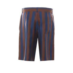 Fendi Pequin Stripes Silk Bermuda