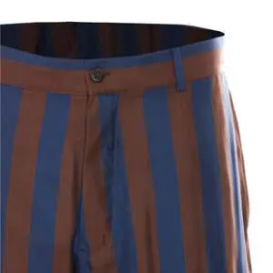 Fendi Pequin Stripes Silk Bermuda