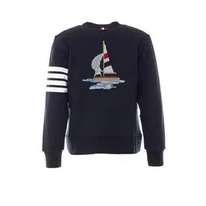 Thom Browne Cotton Cardigan - Black