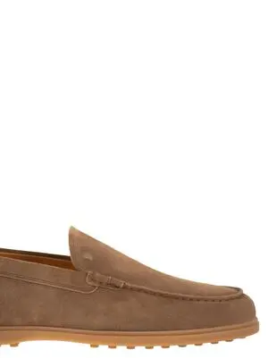 TOD'S Suede Leather Slipper Moccasin - Multicolor