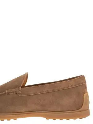 TOD'S Suede Leather Slipper Moccasin - Multicolor