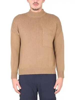 TEN C Turtleneck Shirt - Cream