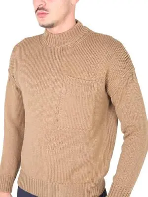 TEN C Turtleneck Shirt - Cream