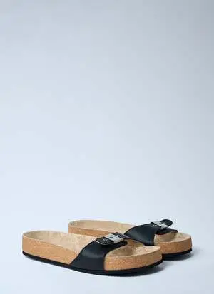 Balenciaga Scholl Strap Flat Sandals