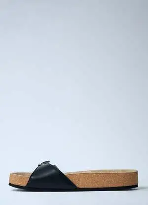 Balenciaga Scholl Strap Flat Sandals