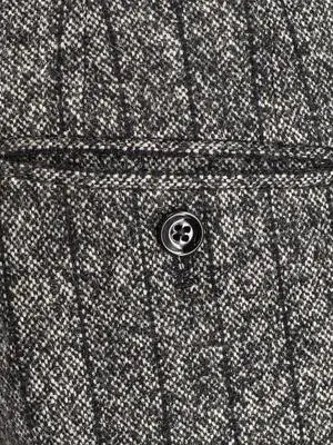 Dolce & Gabbana Striped Wool Blend Trousers