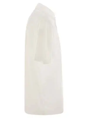 Herno Cotton Jersey Polo Shirt - White