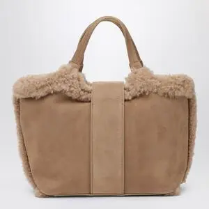 ROGER VIVIER Viv' Choc Mini Leather Shopping Bag
