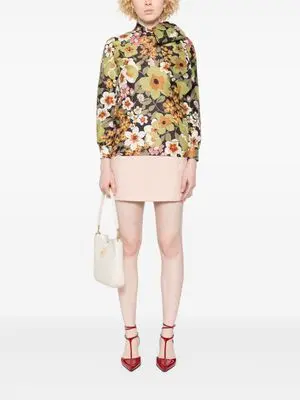 Celine Printed Silk Shirt