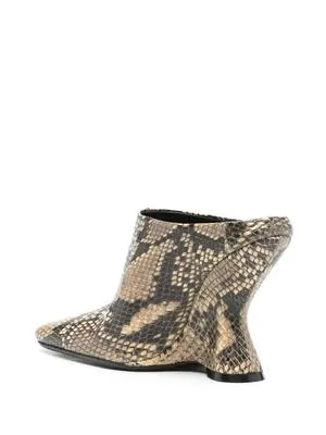 Dries Van Noten Leather Asymmetric Boots