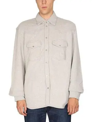 DIESEL® Cotton Shirt - Gray
