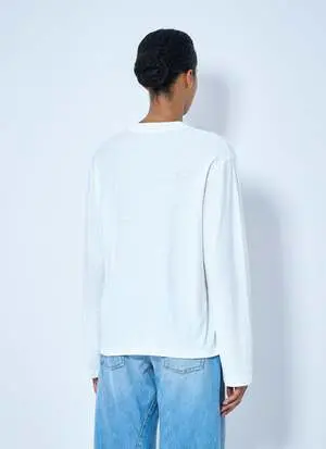 Acne Studios Logo Motif Long-sleeve T-shirt