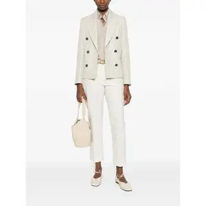 Brunello Cucinelli Neutrals Jackets Blazers