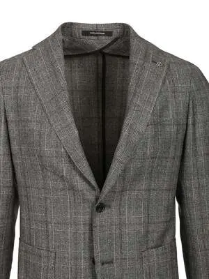 Tagliatore Montecarlo Prince Of Wales Suit I - Gray