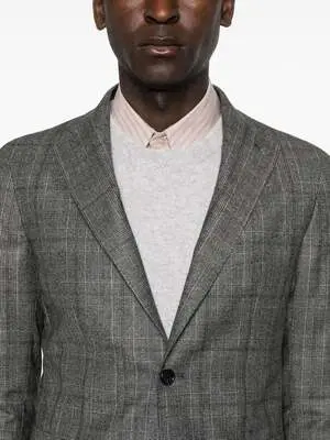 Tagliatore Montecarlo Prince Of Wales Suit I - Gray