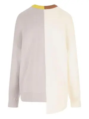 Loewe Wool Asymmetric Sweater - Multicolor