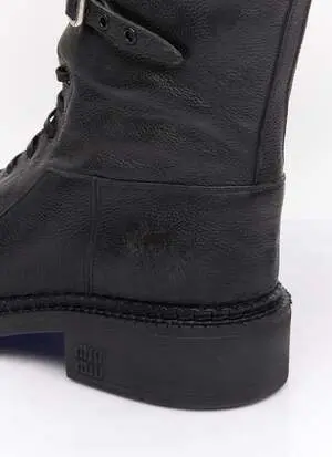 Miu Miu High Leather Boots