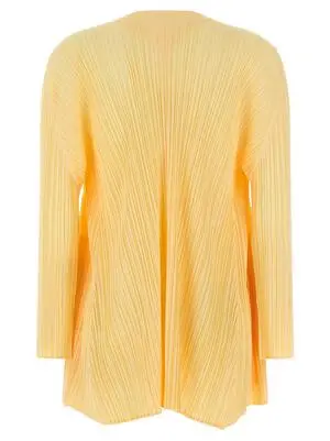 Issey Miyake Mellow Pleats' Cardigan
