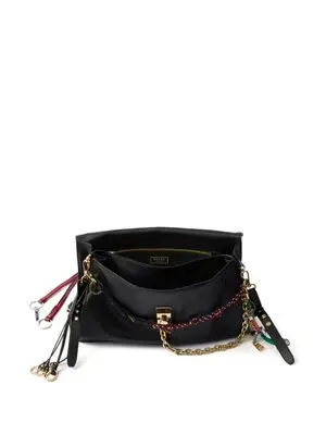 Prada Soft Sound Large Leather Shoulder Bag