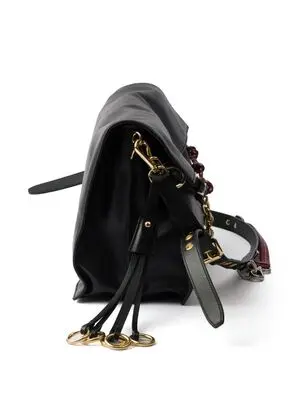 Prada Soft Sound Large Leather Shoulder Bag - Multicolor