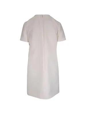Valentino Garavani Vlogo Signature Wool And Silk Dress - Multicolor