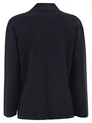 Max Mara Viscose Crêpe Double-breasted Jacket - Multicolor