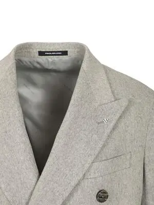 Tagliatore London Double-breasted Coat - Gray