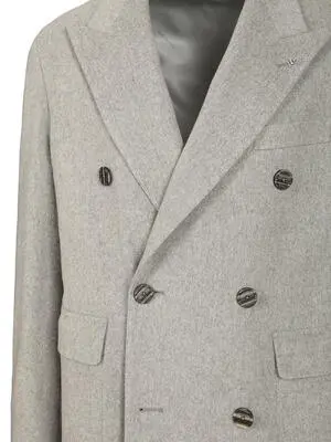 Tagliatore London Double-breasted Coat - Gray