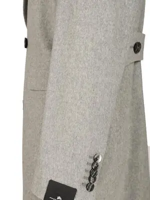 Tagliatore London Double-breasted Coat - Gray